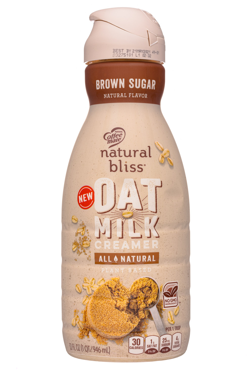 Oat Milk Creamer Brown Sugar Coffee Mate BevNET Product