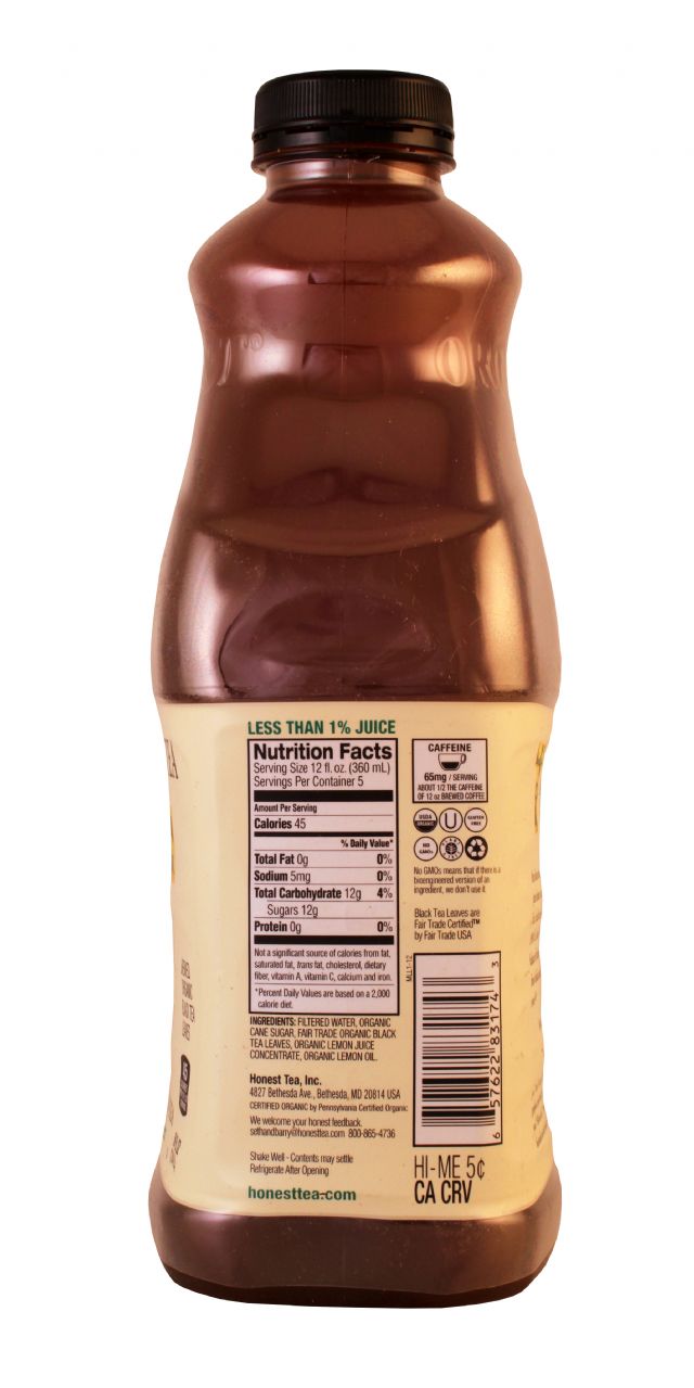 Lori's Lemon Tea 59 oz | Honest Tea (PET) | BevNET.com Product Review ... Lori's Lemon Tea 59 oz | Honest Tea (PET) | BevNET.com Product Review ...